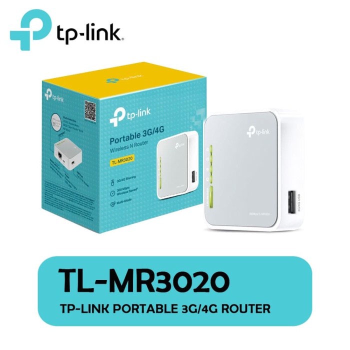 Jual TP-LINK TL-MR3020 - Portable 3G/4G Modem Wireless N Router ...
