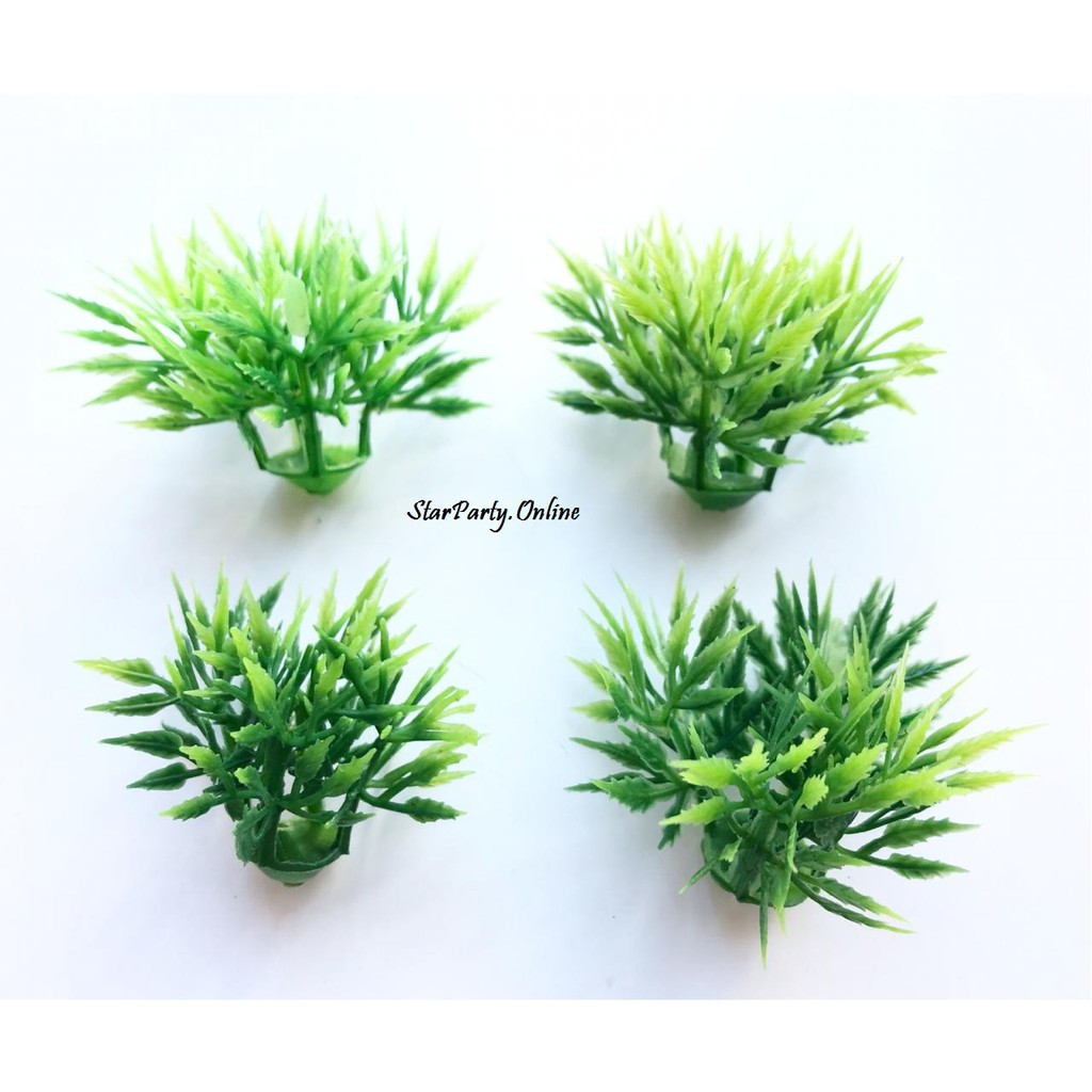 Jual Topper Rumput Warna/Hijau/Laut/Landak /Hiasan Kue /Hiasan Aquarium ...