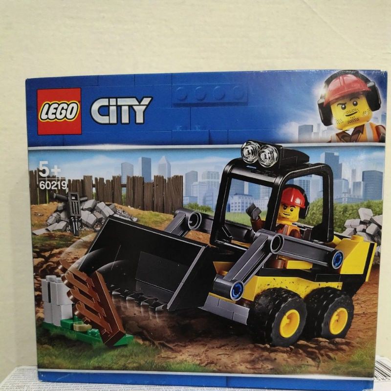 Jual LEGO CITY 60219 CONSTRUCTION LOADER | Shopee Indonesia