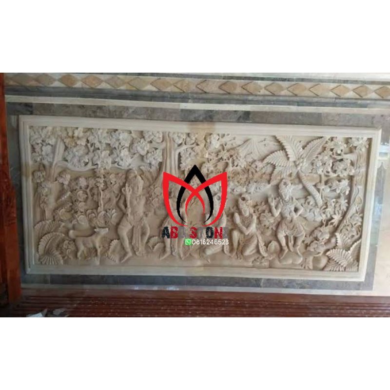 Jual relief ukiran relief Bali orang Bali tarian Bali batu alam hiasan ...