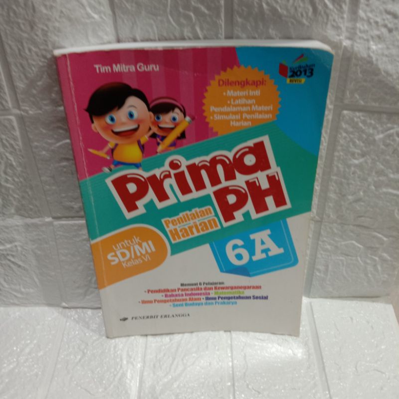 Jual buku prima ph untuk SD/mi kelas 6A | Shopee Indonesia