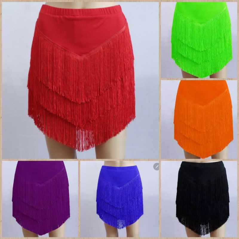 Jual ROK BAJU KOSTUM PAKAIAN RUMBAI DANSA TARI SENAM OLAHRAGA WANITA V ...