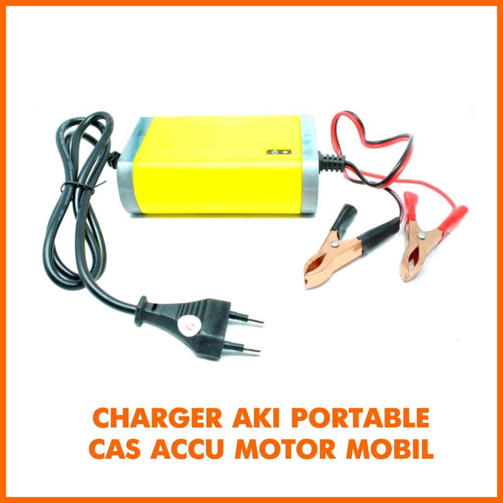 Jual Charger Aki 12v 24v Motor Mobil/ Charger ACCU/Cas Aki/Ces Aki ...