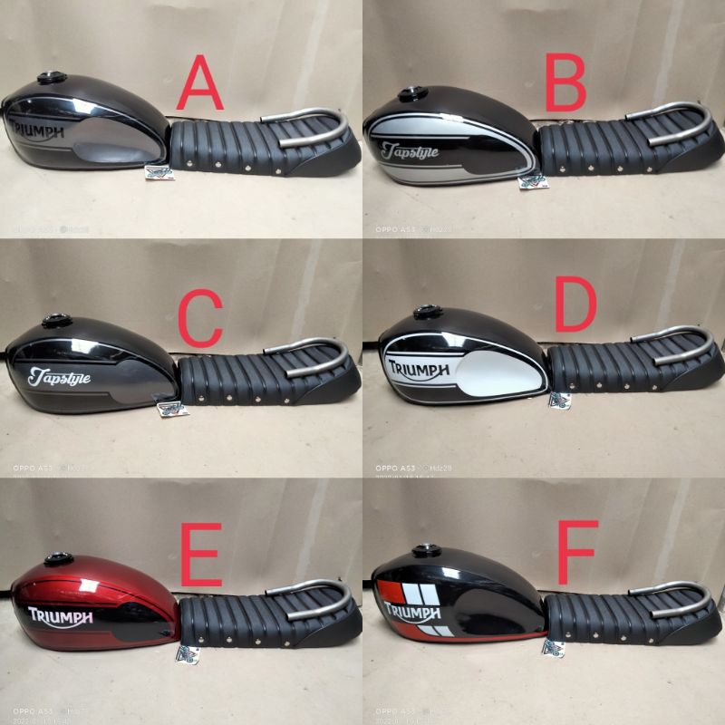 Jual Paket Custom Japstyle Paket Motor Custom Tangki Custom Dan Jok ...