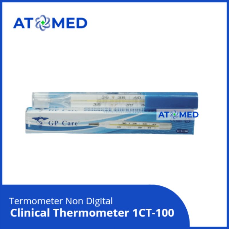 Jual Termometer Non Digital Rksa ClinicalThermometer 1CT-100 GP Care ...