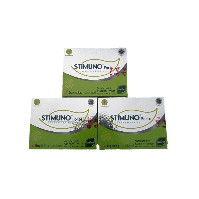Jual stimuno forte kapsul/ 1 strip @10 kapsul | Shopee Indonesia