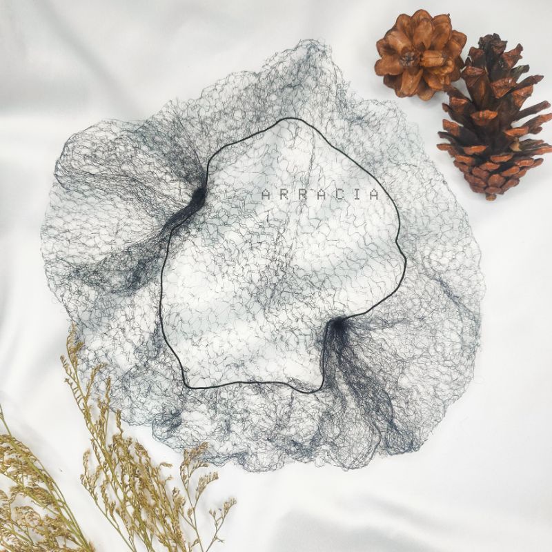Jual Jaring Pembungkus Wig Rambut Palsu Besar Konde Cepol Hair Net ...