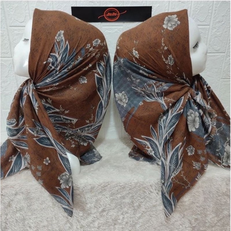 Jual HIJAB SEGI EMPAT VOAL MOTIF PREMIUM ,PROMO EDITION !! | Shopee Indonesia