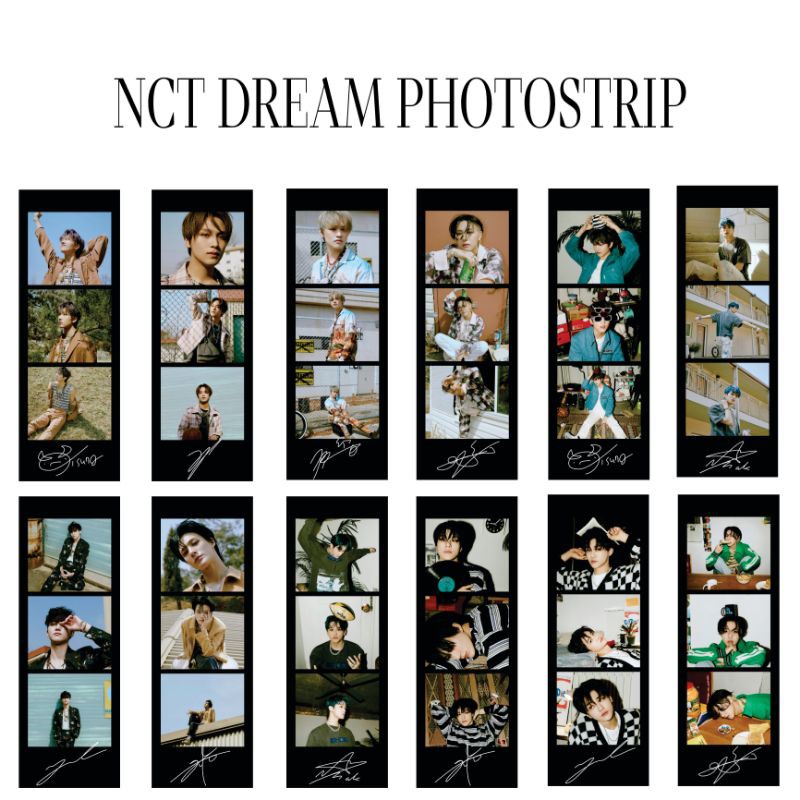 Jual NCT DREAM PHOTOSTRIP SIGNATURE | Shopee Indonesia