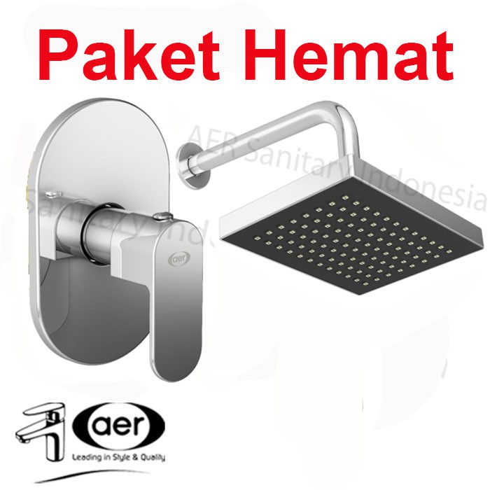 Jual AER Bundling Kran Tanam Air Dingin SV 01 + Wall Shower WS-11 | Shopee Indonesia