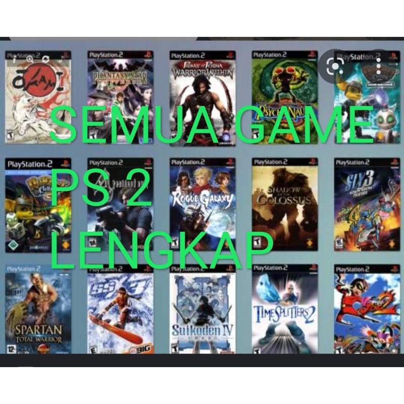 Jual GAME PS 2 TERLENGKAP | Shopee Indonesia