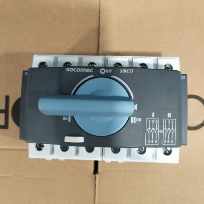 Jual COS Change Over Switch/Ohm Saklar 3P Socomec 40A/63A 3pole | Shopee Indonesia