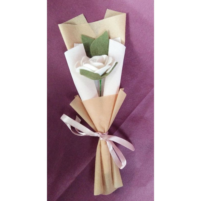 Jual [Grosir] Bunga Flanel Mini/Bucket Bunga Murah/Bucket Bunga Untuk ...