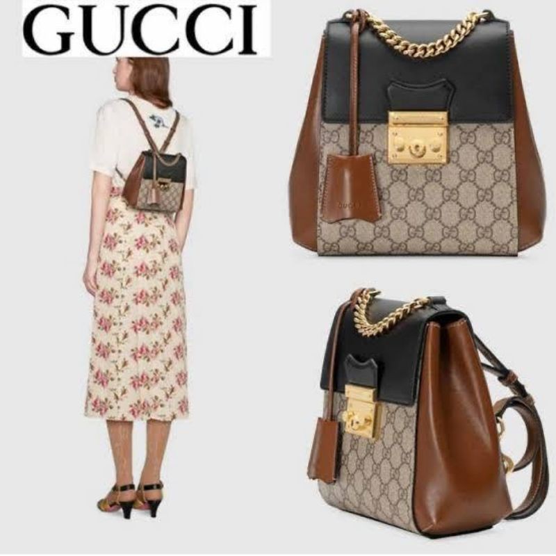 Jual Gucci prily tas ransel backpack cewek wanita | Shopee Indonesia