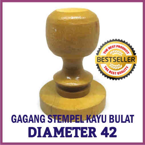 Jual GAGANG STEMPEL KAYU BULAT D42 | Shopee Indonesia