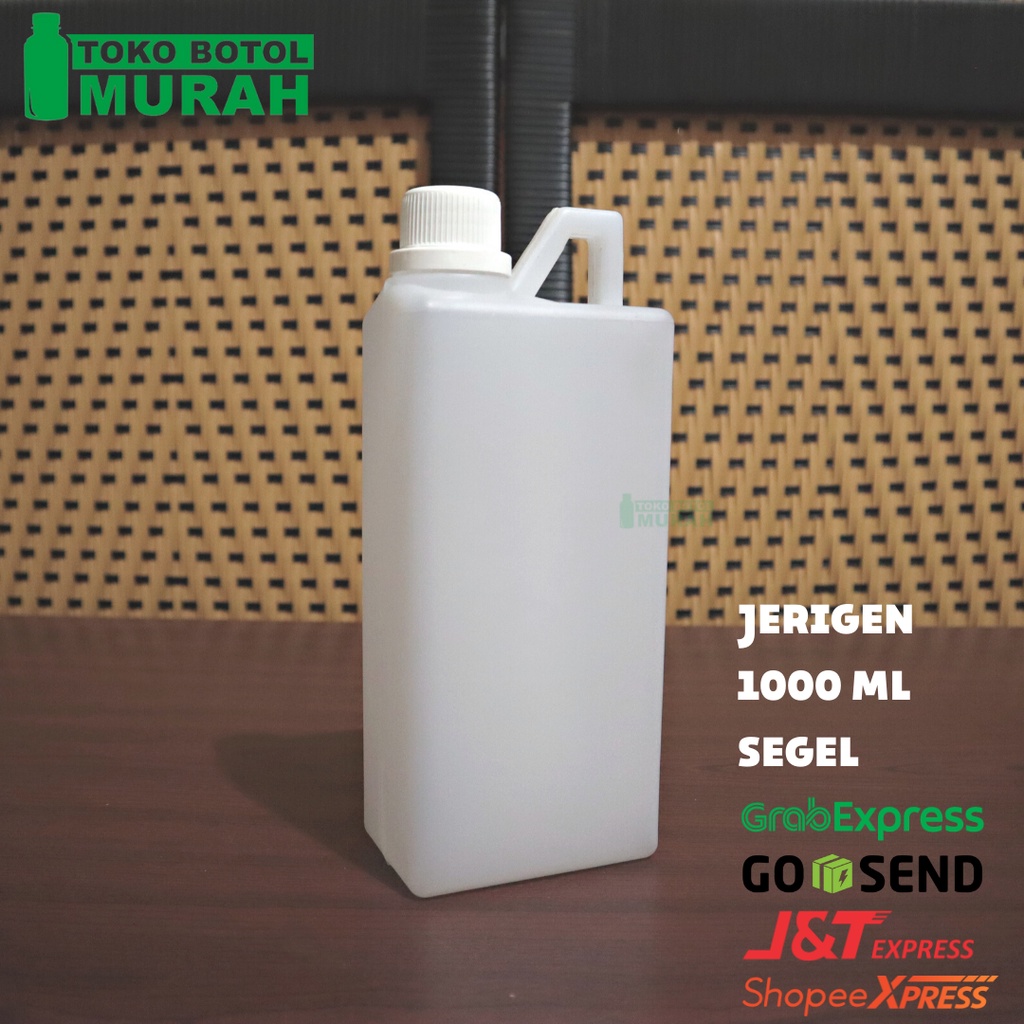 Jual Jerigen 1000ml / Jerigen 1 Liter / Botol Madu 1000ml - Segel ...