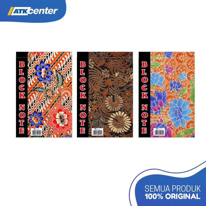 Jual Block Note Batik A5 OLEAN CITY | Shopee Indonesia