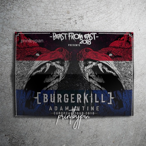 Jual (Part 1) Poster BURGERKILL - Poster Dinding Aesthetic - Poster ...