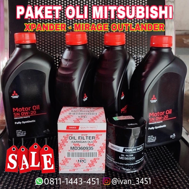Jual PAKET GANTI OLI MITSUBISHI XPANDER | Shopee Indonesia