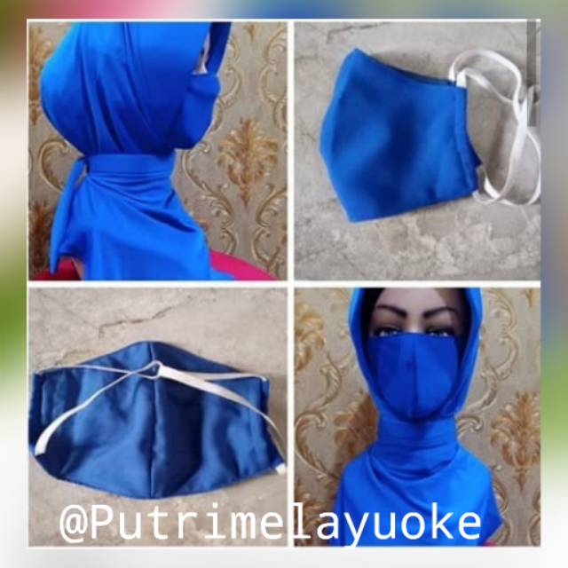Jual Jilbab Jalasenastri + Masker (Terpisah) | Shopee Indonesia