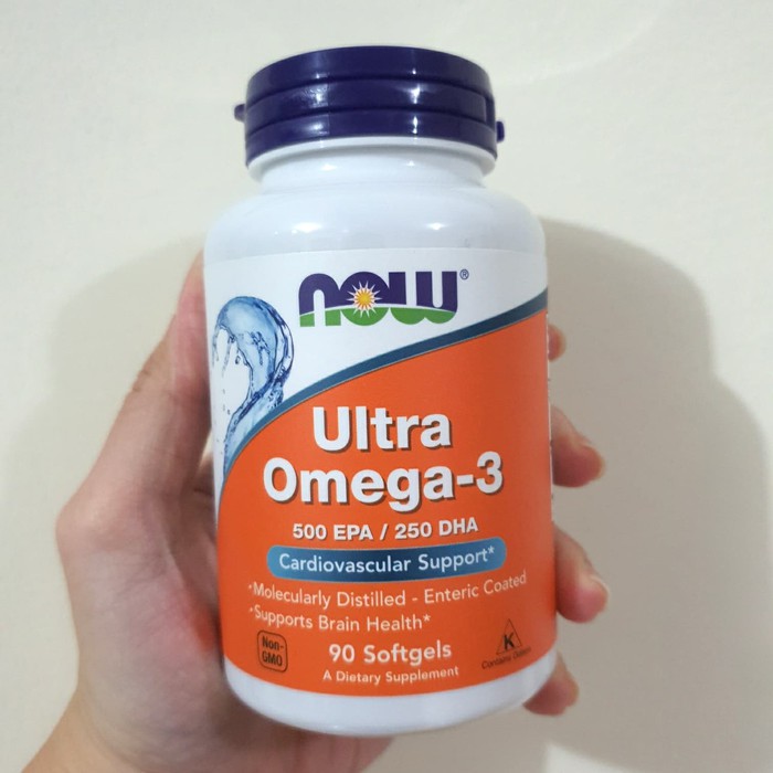 Jual now ultra omega 3 500 epa 250 dha minyak ikan fish oil 90 sg By ADR_E | Shopee Indonesia