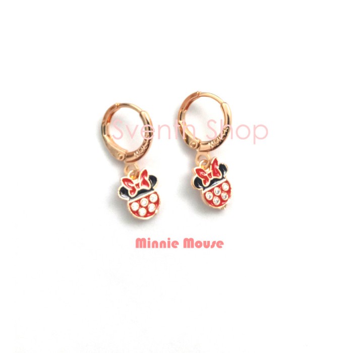 Jual Sf20V1Sgs Mei Li Anting Anak Karakter Lukis Minnie Mickey Mouse ...