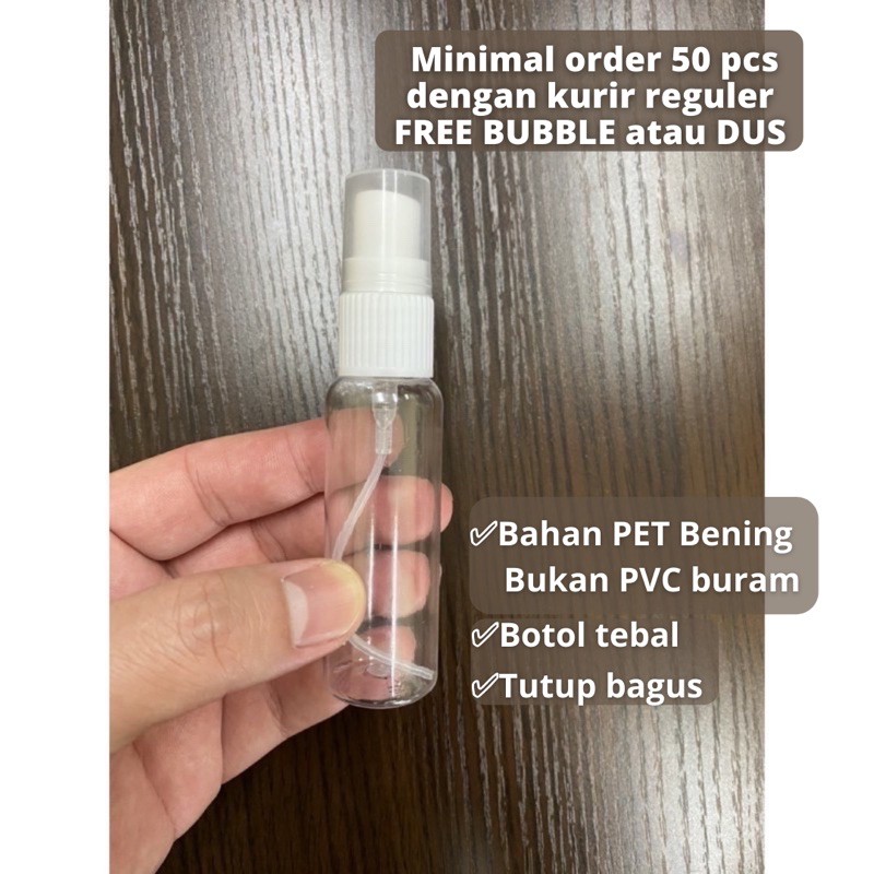 Jual botol spray 30ml plastik sprai import semprot 30 ml | Shopee Indonesia