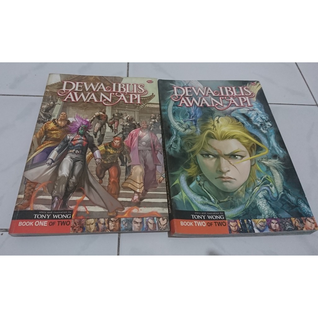 Jual Komik Dewa iblis awan api 1-2 lengkap tony wong | Shopee Indonesia