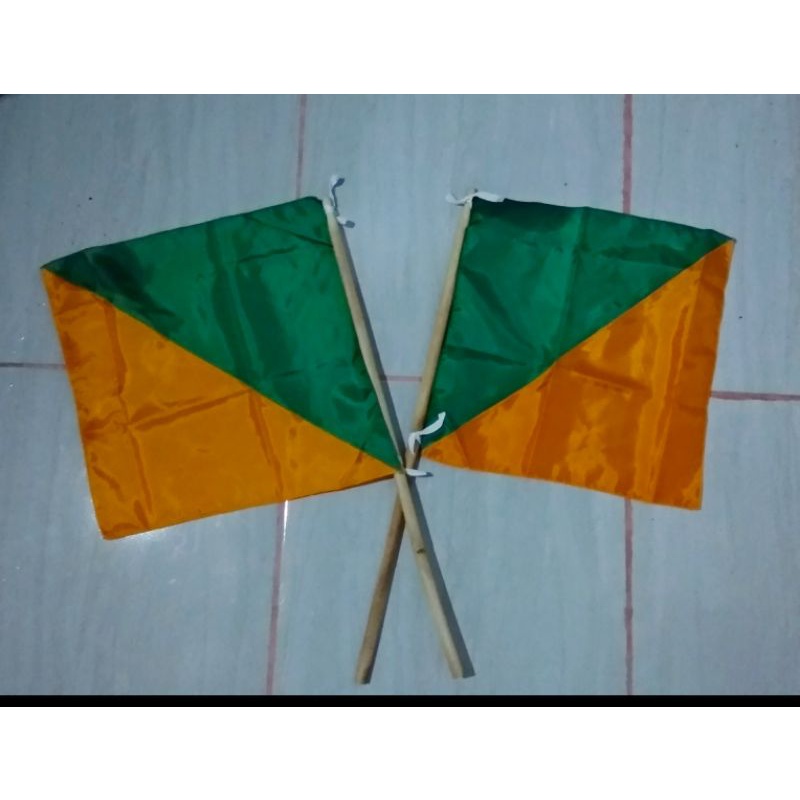 Jual bendera semapur + stik - satu pasang bendera semapur dan stik ...