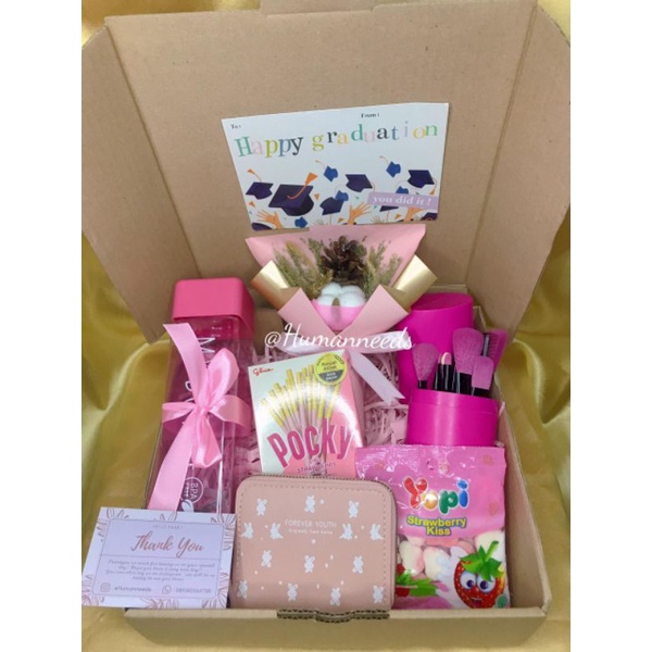 Jual [Ready Stock] Hampers Kado Gift Box Snack Buket | Hadiah Wisuda ...