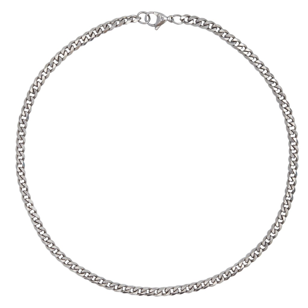 Jual SMALL CUBAN CHAIN SILVER | Shopee Indonesia
