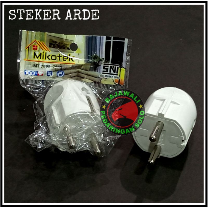 Jual STEKER ARDE SNI COLOKAN LISTRIK BESAR STEKER ARDE | Shopee Indonesia