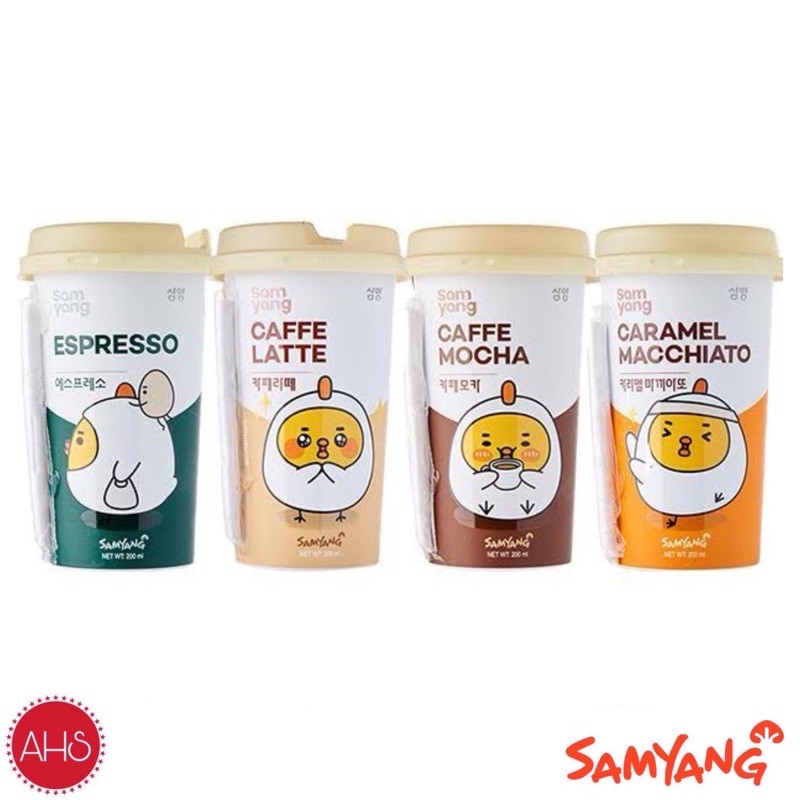 Jual Samyang Coffee Instant Drink CUP Korea 200ml | Shopee Indonesia