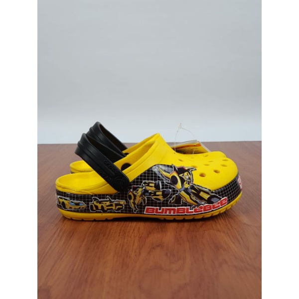 Jual Crocs Anak fun lab bumblebee | Shopee Indonesia