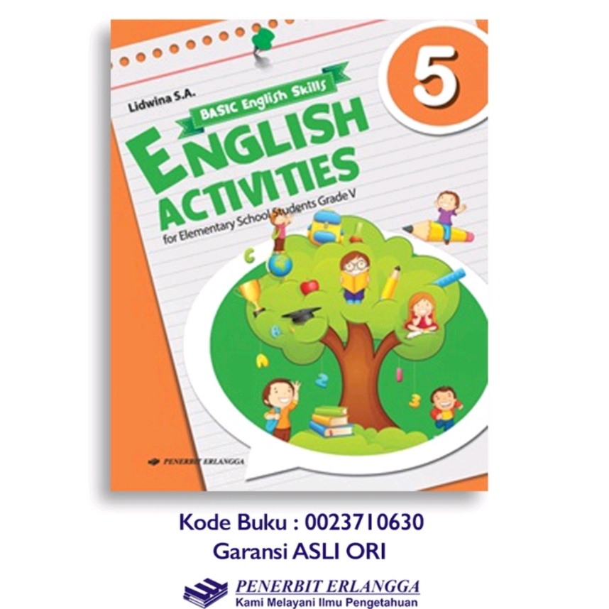 Jual ORI harga satuan buku teks bahasa Inggris English activities untuk SD/mi kelas 1 -6 ...