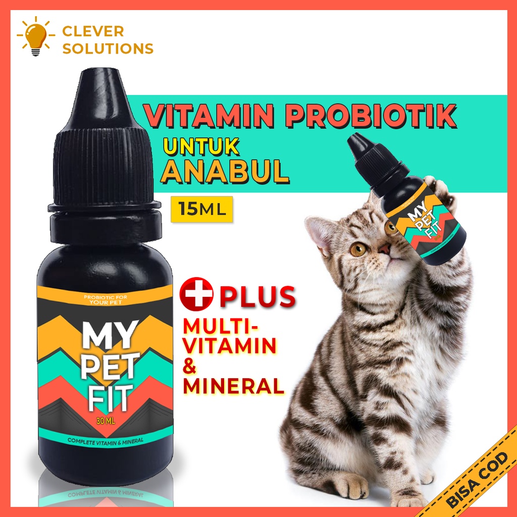 Jual Clever Solutions - MYPETFIT Vitamin Kucing Kelinci Marmut Hamster ...