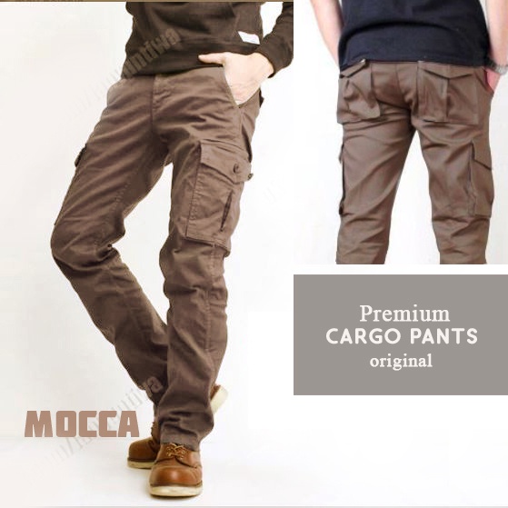 Jual Celana Kargo Pria / Celana Panjang Pria original / cargo pants / celana PDL | Shopee Indonesia