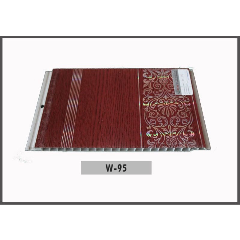 Jual plafon pvc lebar 20cm tebal 8mm | Shopee Indonesia