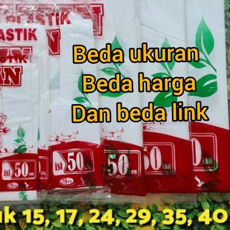 Jual HD Delman Uk 40 Ramah Lingkungan Kantong Plastik Kresek Go Green ...