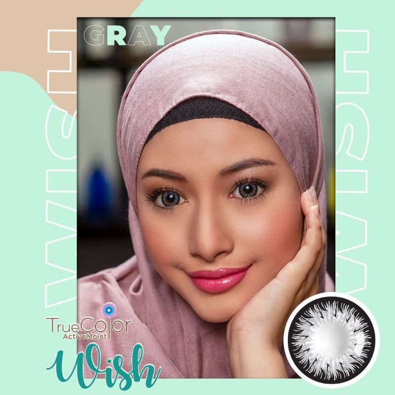 Jual COD Paket Softlens + Cairan Soflen Wish Normal Big Eyes Dia 16mm ...