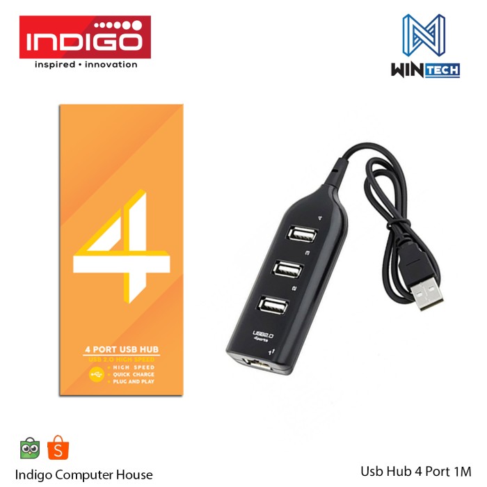 Jual Usb Hub 1m 4 Port | Shopee Indonesia