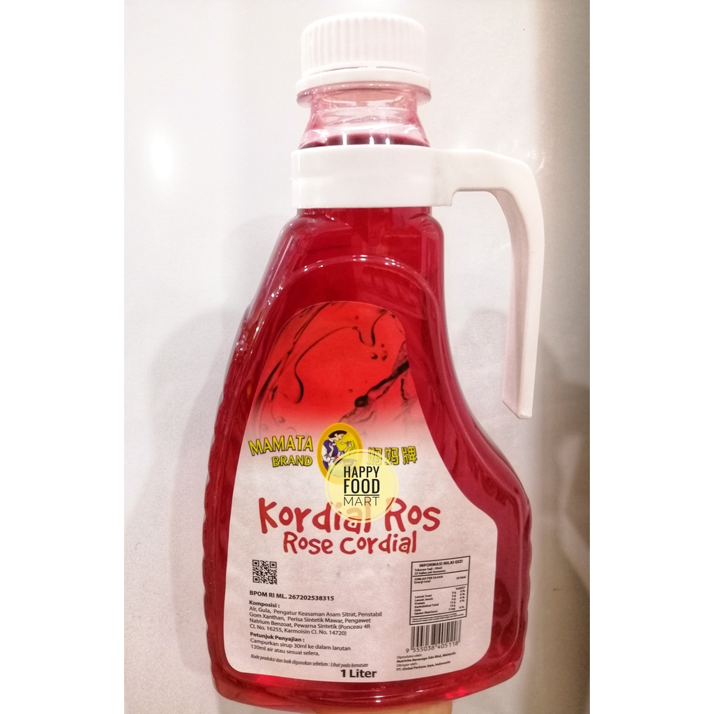 Jual [PROMO] MAMATA SIRUP JERUK 1L/LECI/MANGGA/ANGGUR/SARSAPARILLA ...