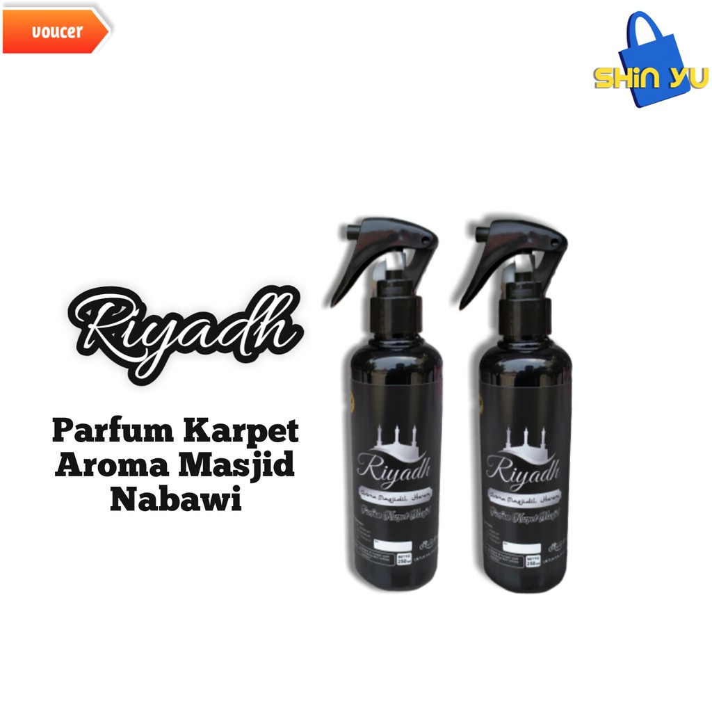Jual RIYADH Parfum Karpet Aroma Masjid Nabawi Botol Spray 250 mL | Shopee Indonesia