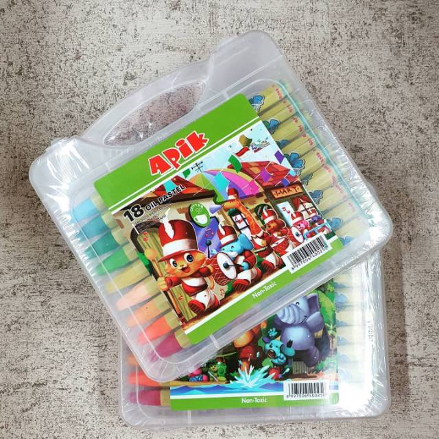 Jual Crayon Murah Apik 18 Warna | Shopee Indonesia
