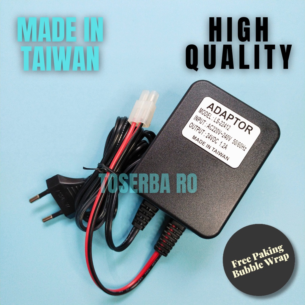 Jual Adaptor 24 VDC buat Mesin RO 50 - 100 GPD High Quality | Shopee ...