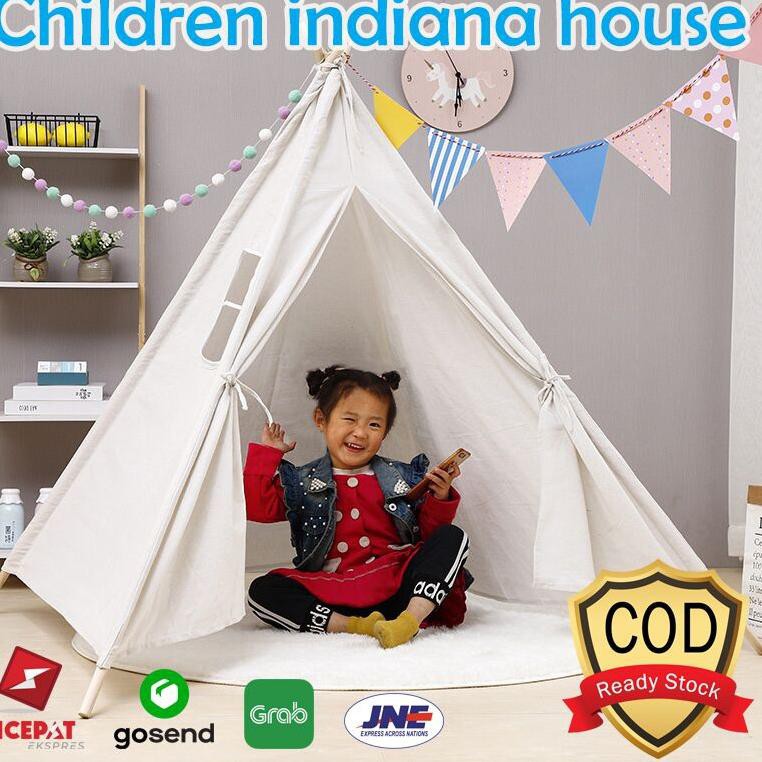 Jual Tenda Teepee Indian Anak Tenda Indian Segitiga Tenda Indian Tripod ...