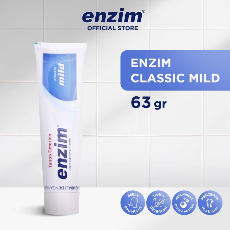 Jual ENZIM Original Mild Toothpaste 63g/124g | Shopee Indonesia