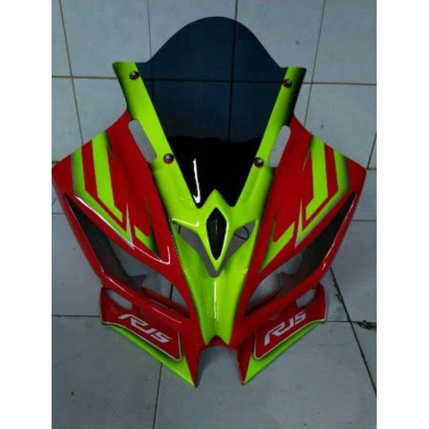 Jual Headlamp r15 v2 model r6 kedok r15 v2 model r6 | Shopee Indonesia