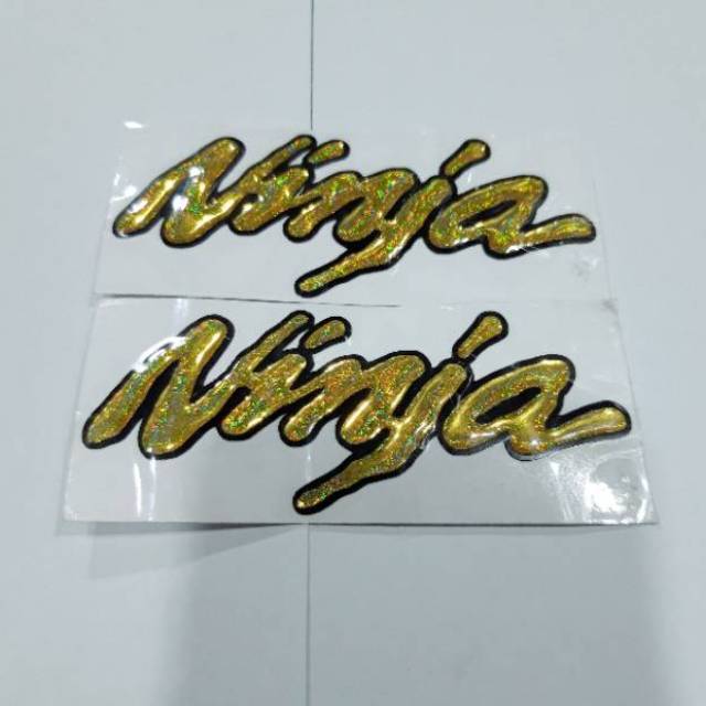 Jual Emblem Dengan tulisan Ninja | Shopee Indonesia