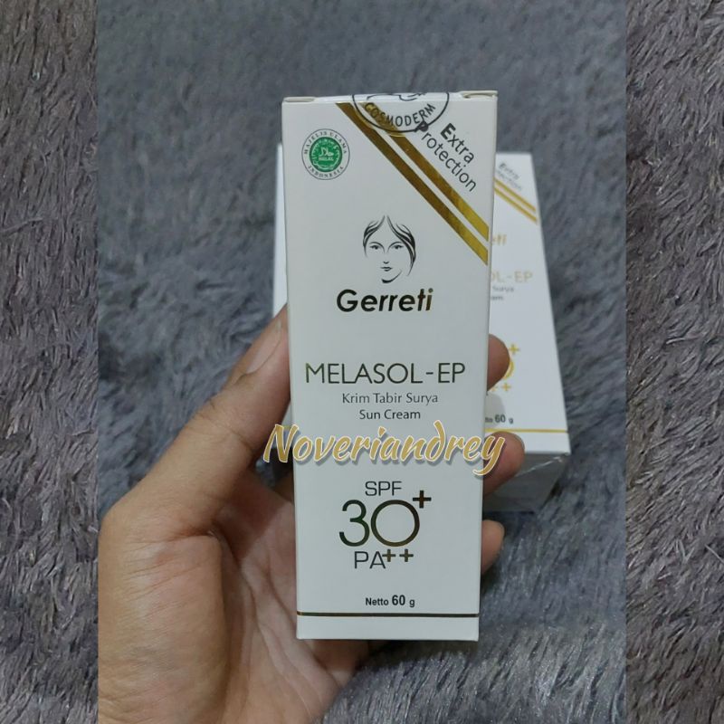 Jual MELASOL - EP SPF 30+ PA++ (Sun Cream) 60 gram exp. April 2026 ...